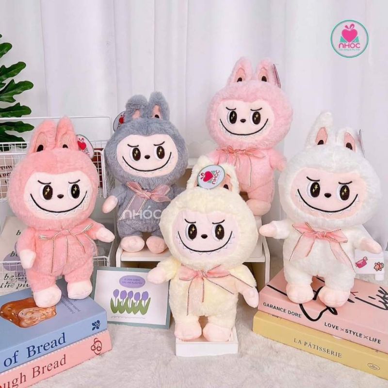 Jual Boneka Labubu Jumbo 50cm The Monsters Heart Macaron Vnyl Face Lucu ...