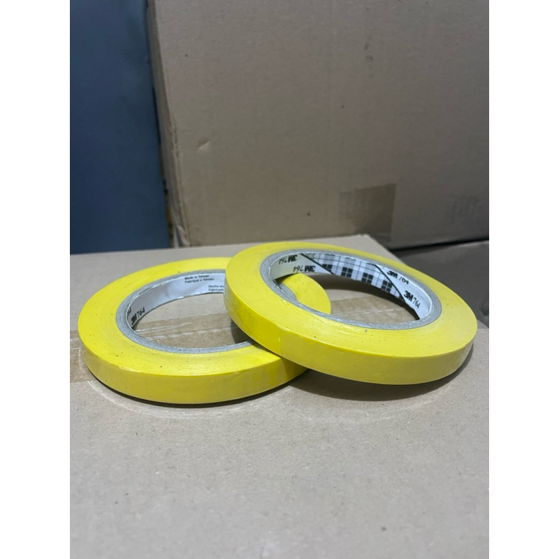 Jual 3M 764 Floor Marking Tape - Lakban lantai Vinyl - 12mm x 33mtr | Shopee Indonesia