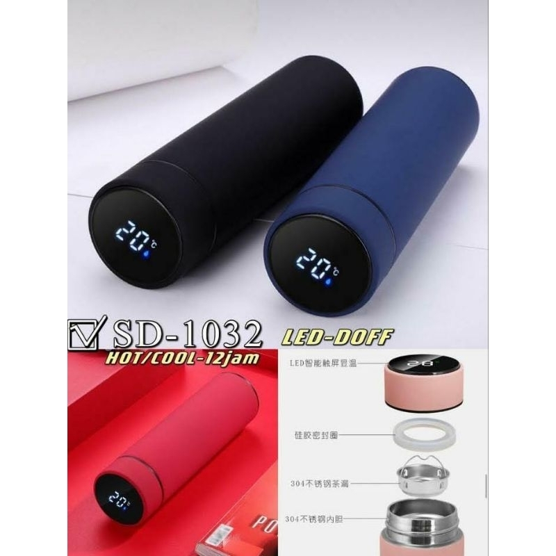 Jual TERMOS LED/TUMBLER LED/TERMOS SUHU/TERMOS STAINLESS LED/TERMOS ...