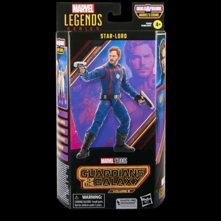 Jual Marvel Legends Star Lord Guardians of the Galaxy Vol 3 BAF Cosmo ...