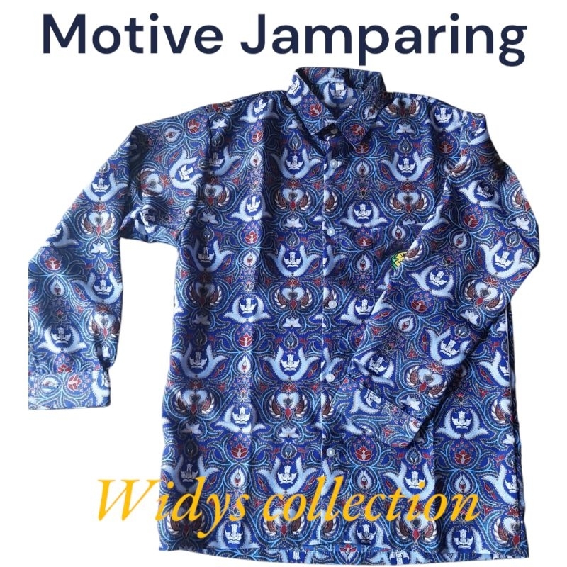 Jual Baju kemeja batik siswa seragam sekolah anak nasional Madrasah SD ...