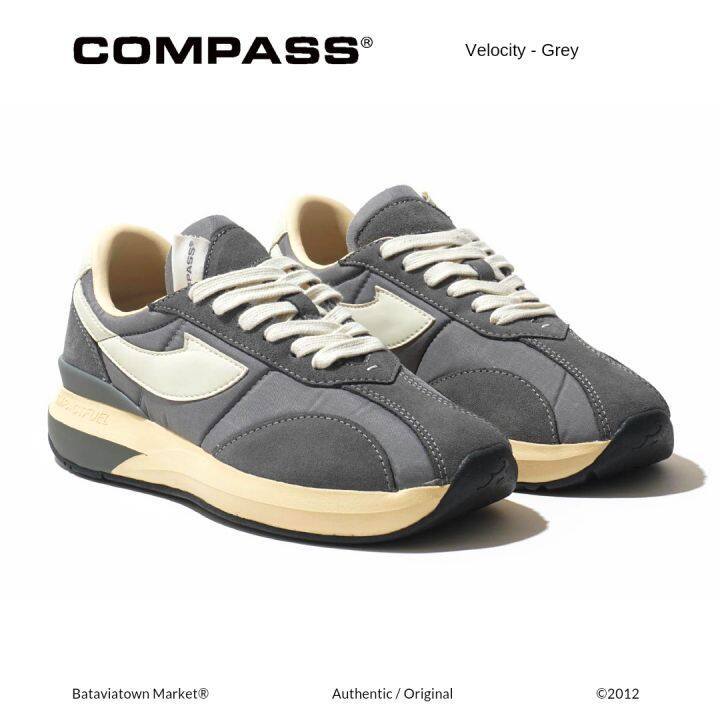 Jual Sepatu Compass Velocity Grey | Shopee Indonesia