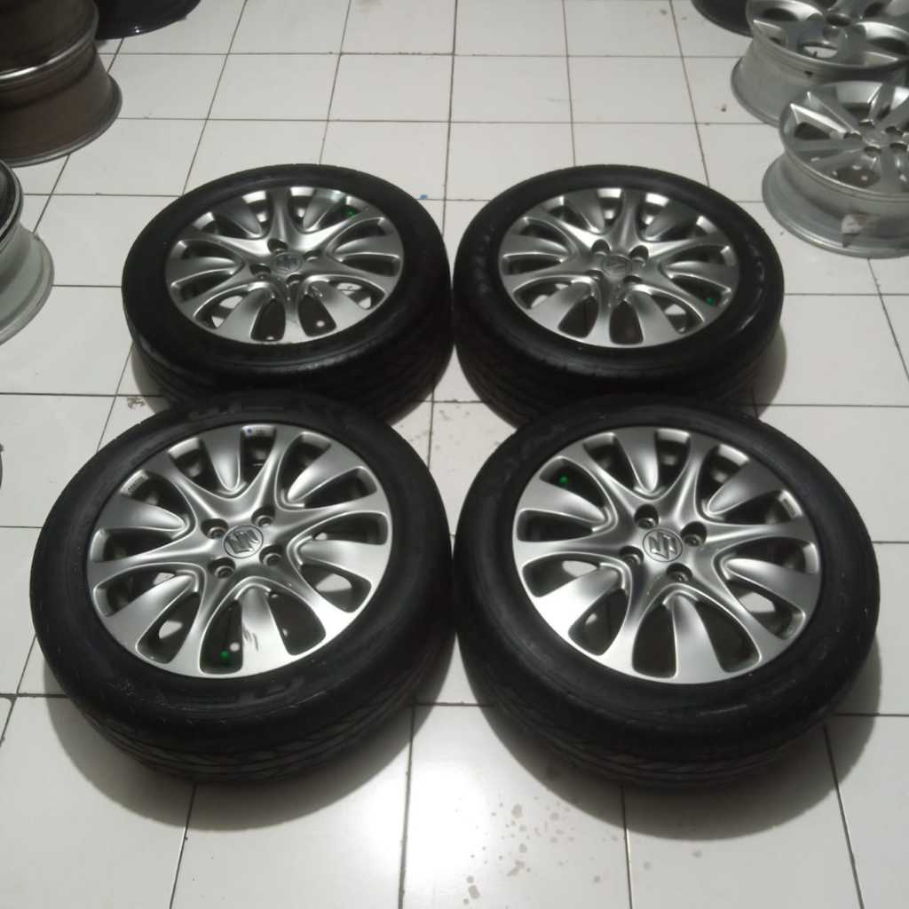 Jual VELG MOBIL BEKAS STD BALENO R16 4X100 COCOK BUAT JAZZ YARIS VIOS SIGRA | Shopee Indonesia