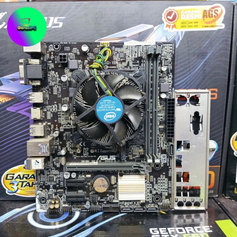 Jual Motherboard Asus H110M-E M.2 LGA 1151 Processor Intel Core i3-6100 3.70GHz SkyLake DDr4 ...