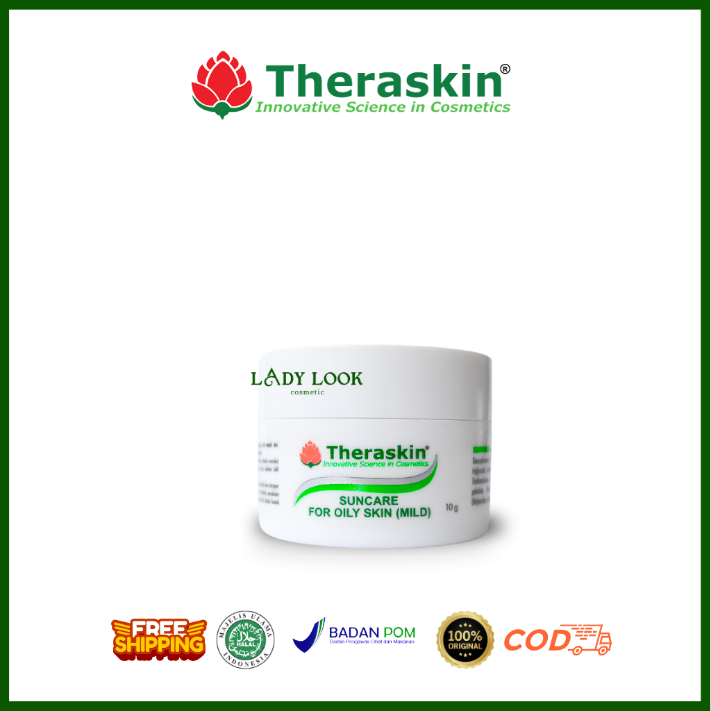 Jual LADY LOOK | Theraskin Suncare Oily Skin (Mild) | Shopee Indonesia