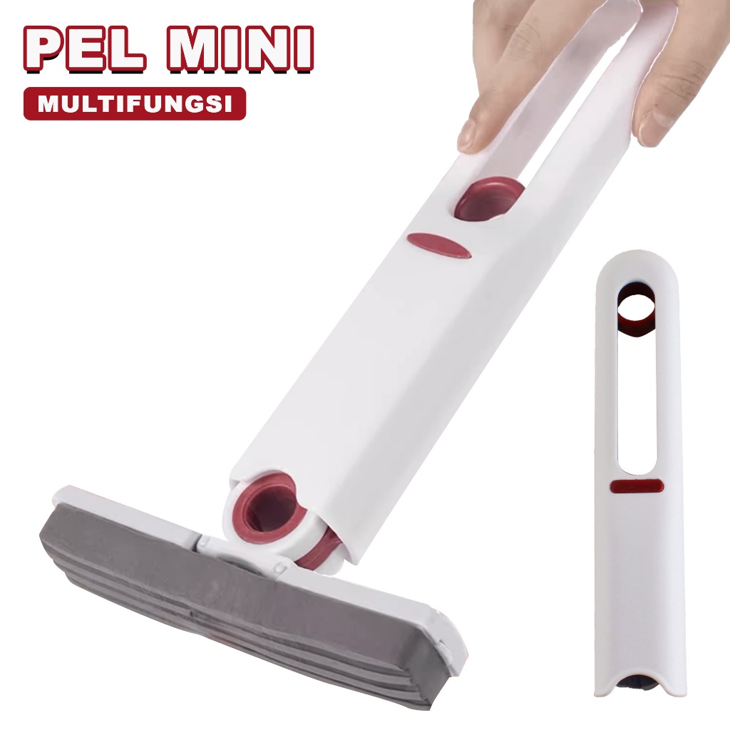 Jual Alat Pel Mini Mop Spons Portable Alat Pel Lipat Mini Mop ...