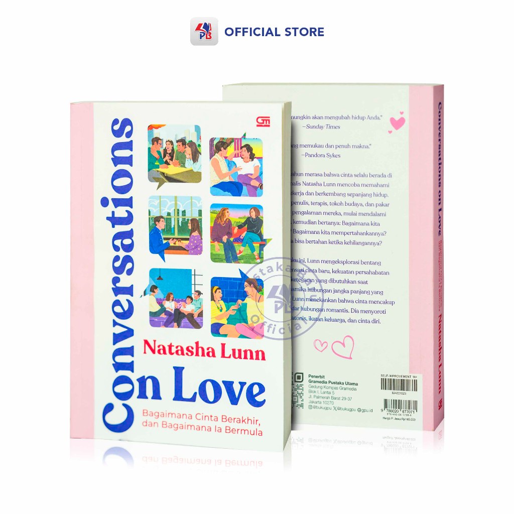 Jual Buku Novel Conversations on Love – Natasha Lunn / Gramedia Pustaka Utama / GRAMEDIA PUSTAKA ...