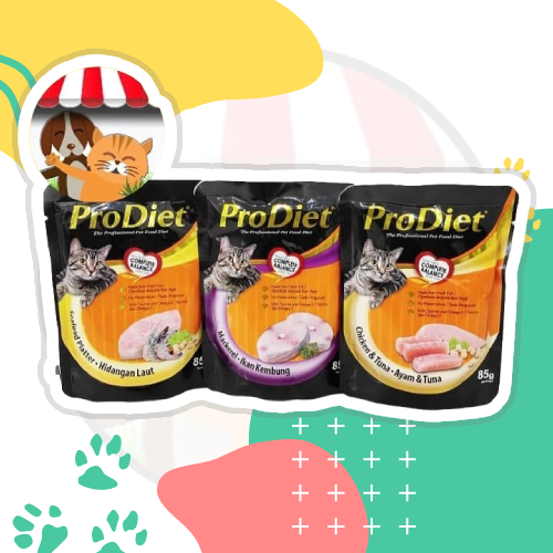 Jual ProDiet 85g Pouch - Makanan kucing sachet Pro Diet | Shopee Indonesia