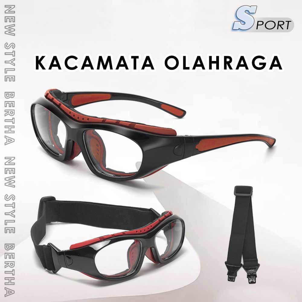 Jual Bertha Frame Kacamata Sporty Bisa Minus Kacamata Olahraga Futsal ...
