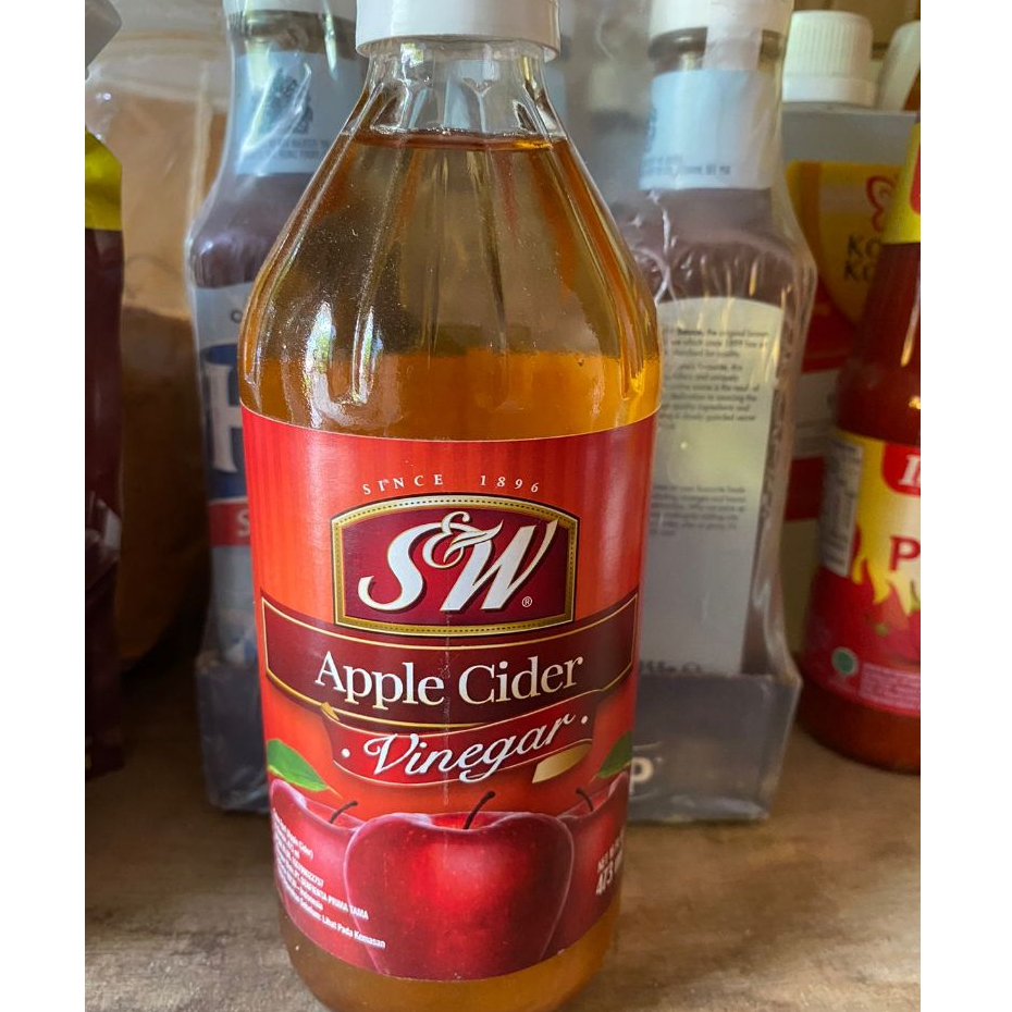 Jual SW Apple cider vinegar/ cuka apel (473 ml) | Shopee Indonesia