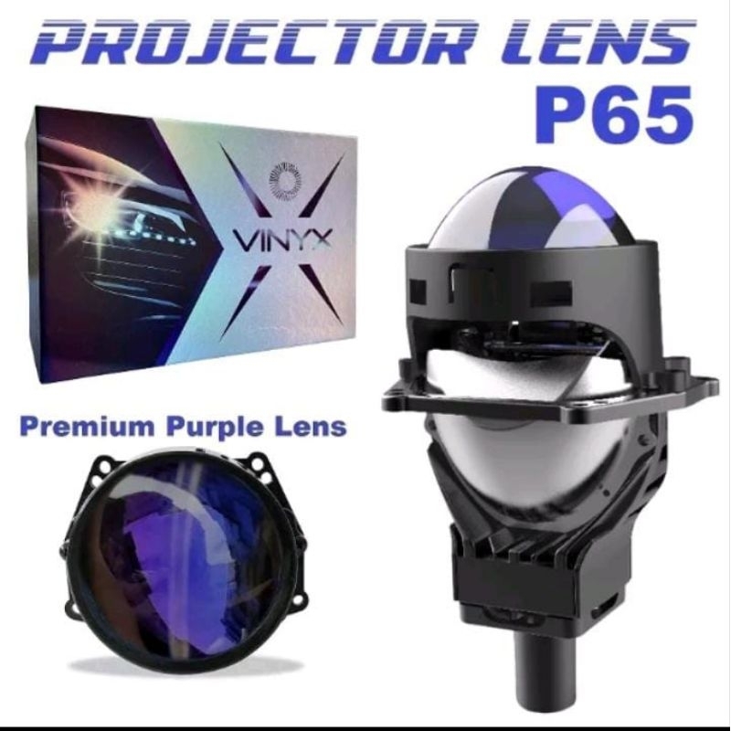 Jual Projector Biled Vinyx P65 gen2 3inch cutoff FLAT | Shopee Indonesia