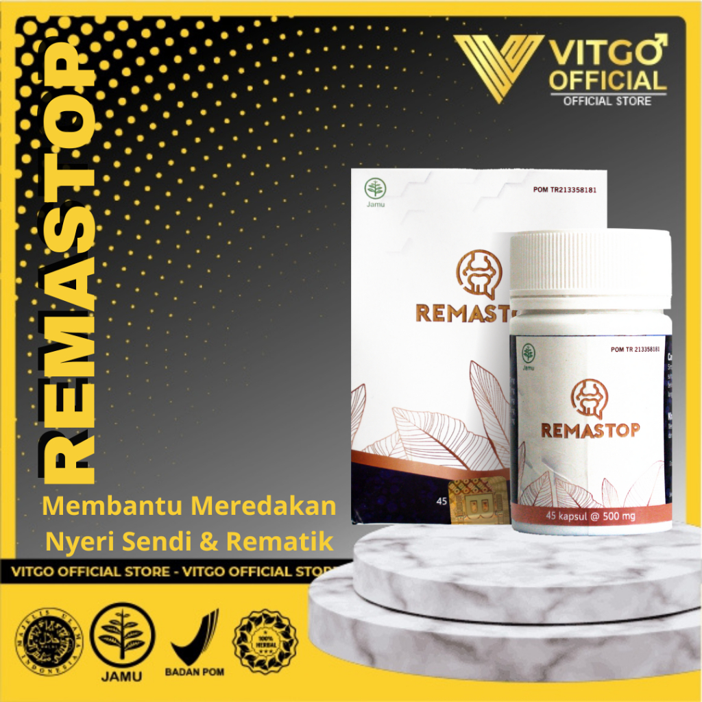 Jual REMASTOP Isi 60 Kapsul - obat asam urat - obat nyeri sendi dan ...