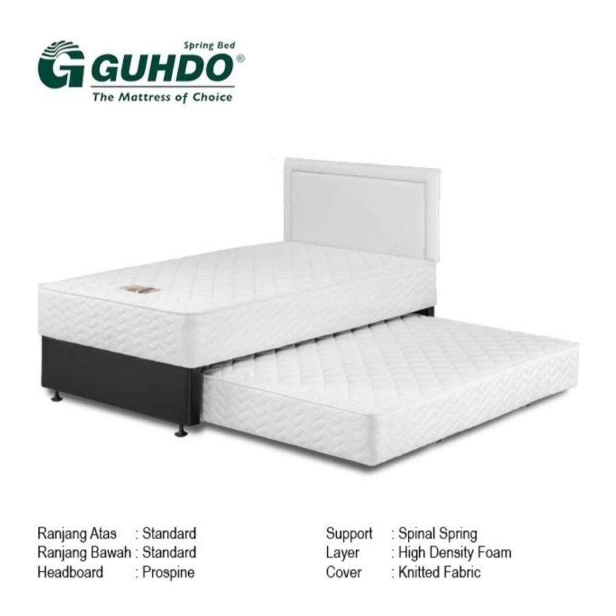 Jual Kasur Springbed Guhdo 2in1 120x200 New Prima Bandung | Shopee Indonesia
