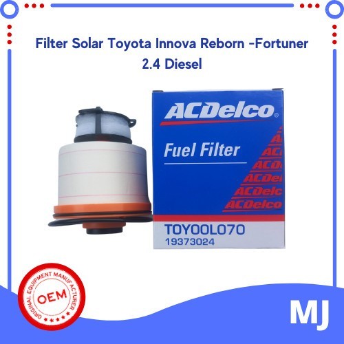 Jual Fuel Filter Solar Innova Reborn Fortuner VRZ Hilux Diesel ORIGINAL ...