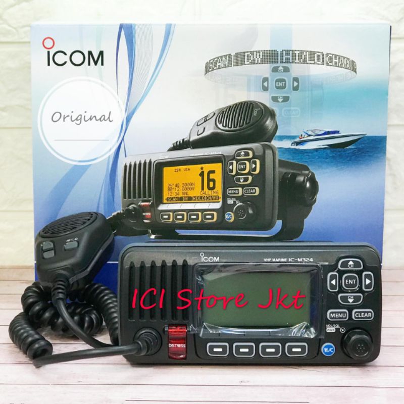 Jual Radio Rig Icom IC M324 VHF Marine/ Icom M324 VHF Marine | Shopee Indonesia