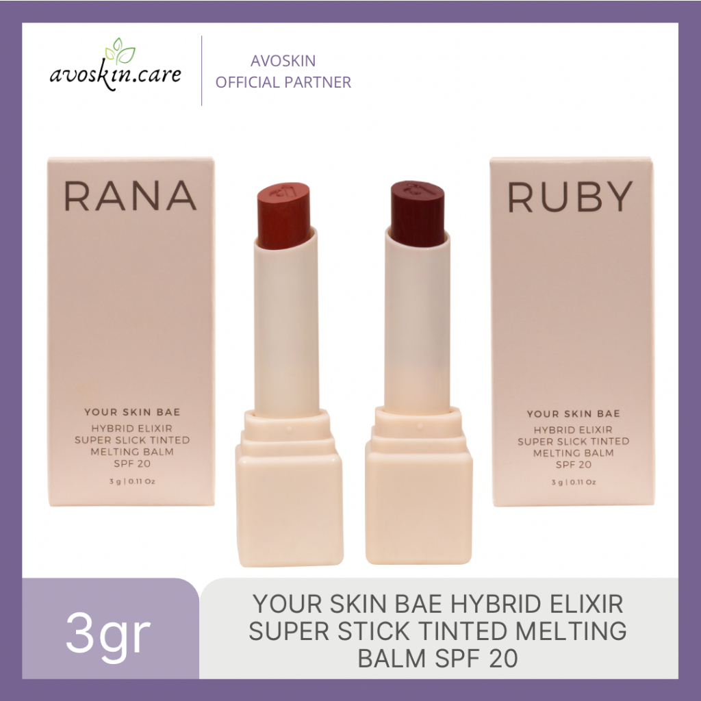 Jual Avoskin YSB Hybrid Elixir Super Slick Tinted Melting Lip Balm SPF 20 (3 gr) | Shopee Indonesia