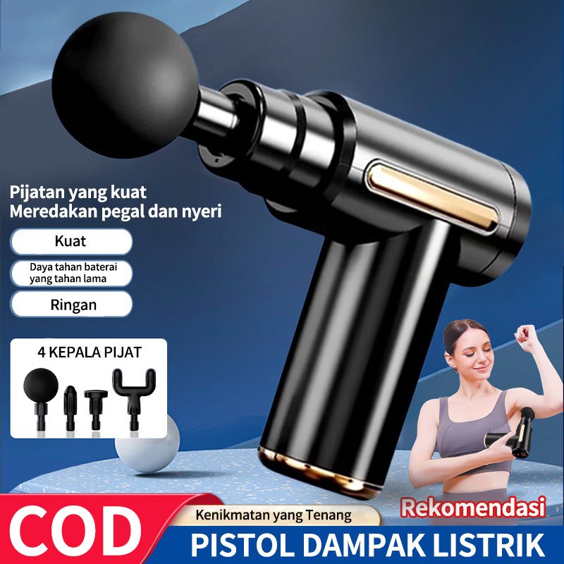 Jual (COD) Pijat Elektrik 4 In 1 Gym Elektrik Massage Muscle Massagers ...