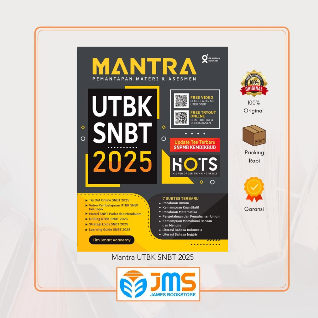 Jual Buku Mantra UTBK SNBT 2025 | Shopee Indonesia