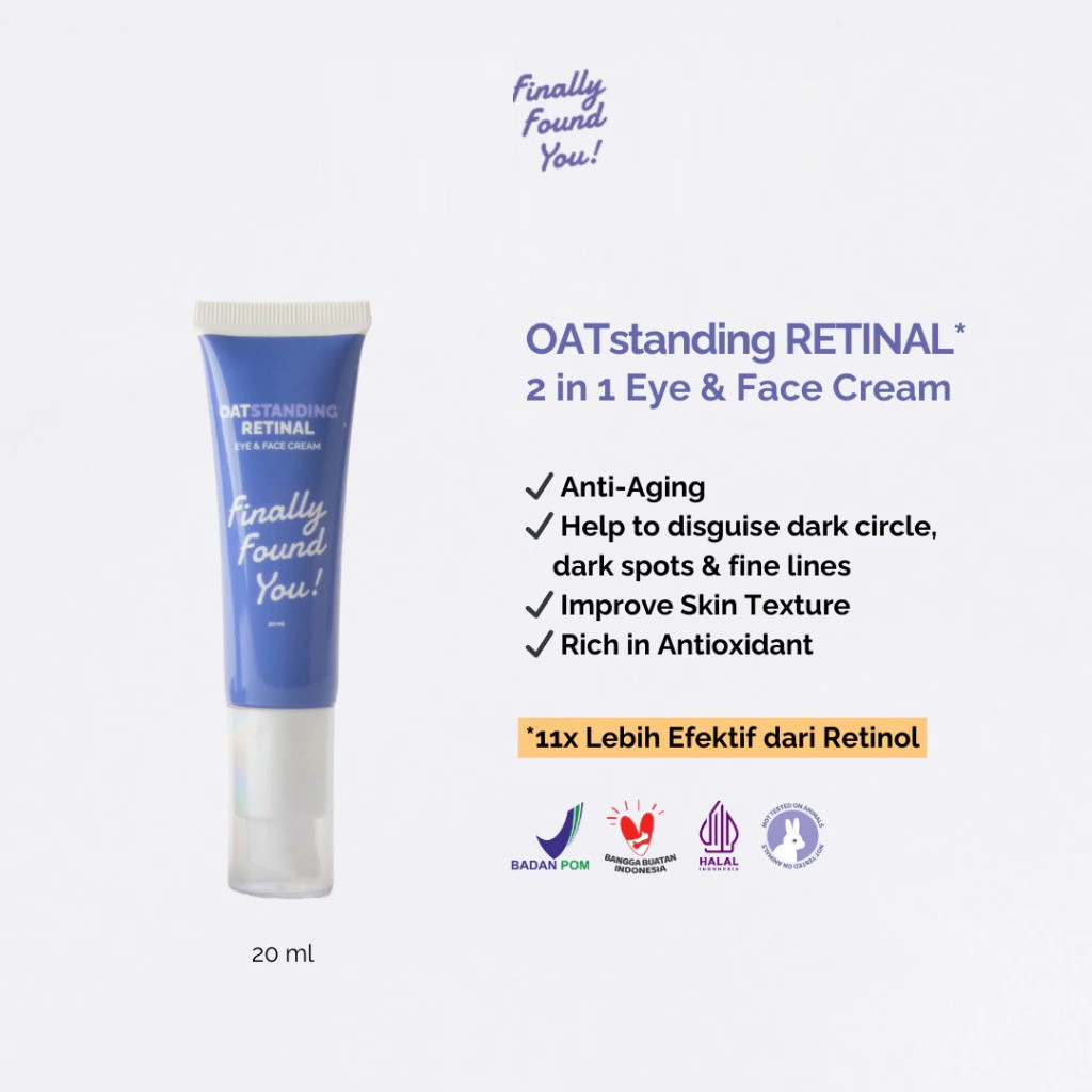 Jual LIVI - FFY Finally Found You Oatstanding Retinal 2 in 1 Eye & Face ...