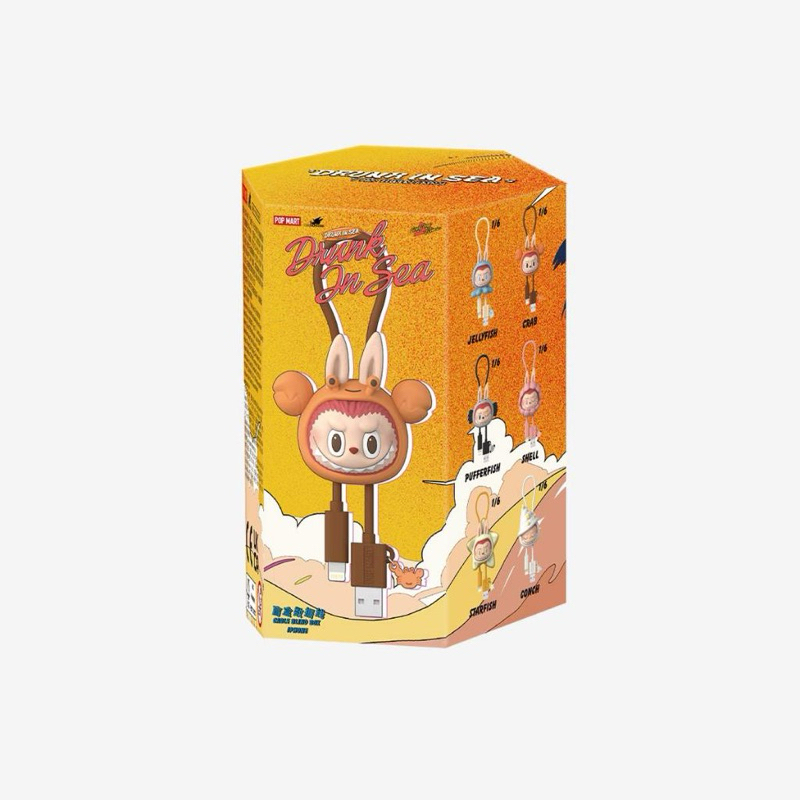 Jual (READY) POPMART LABUBU THE MONSTERS DRUNK IN SEA IPHONE CABLE ...