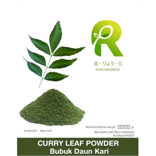 Jual Curry Leaf Powder Bubuk daun kari | Shopee Indonesia