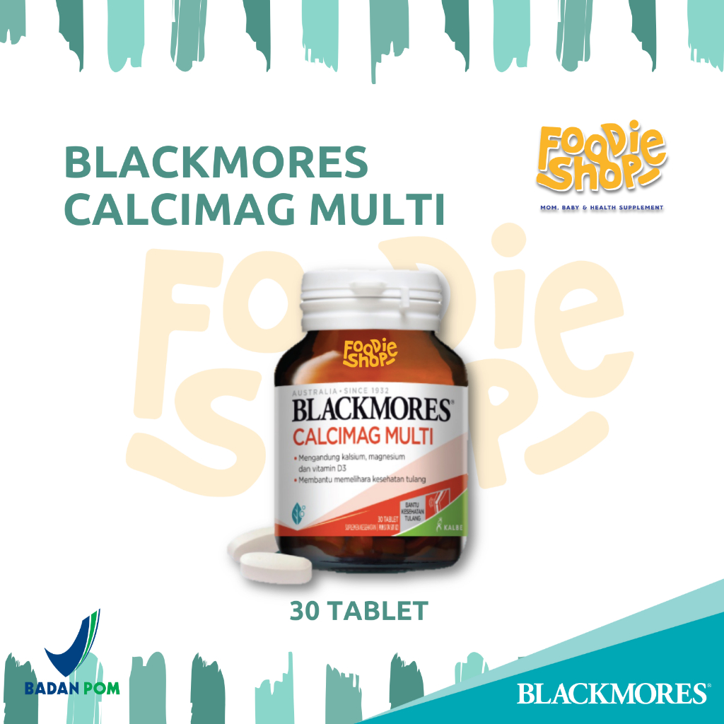 Jual Blackmores Calcimag Multi isi 30 tablet KALBE BPOM | Shopee Indonesia