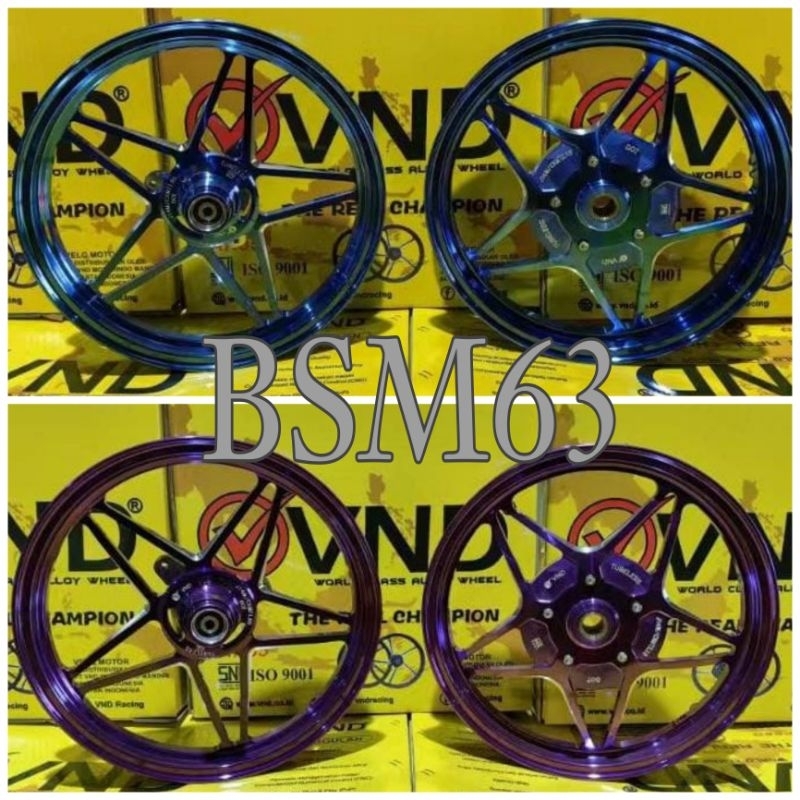 Jual Velg Racing Vnd V Speed V2 Aerox new & Aerox old / Pelek V Speed V2 185/215-14 Aerox 155 ...