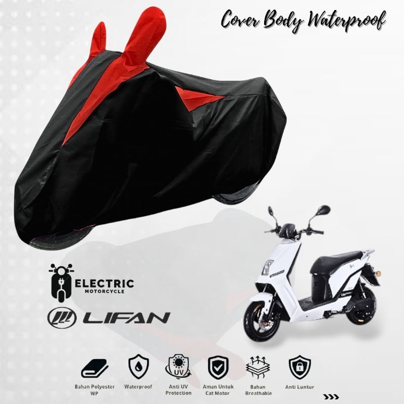 Jual sarungpelindung sepeda/motor listrik LIFAN/Honda EM1e/EDISON/VIAR ...