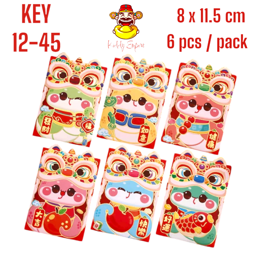 Jual ANGPAO IMLEK 3D ULAR 2025 / angpao imlek unik / angpao imlek murah ...