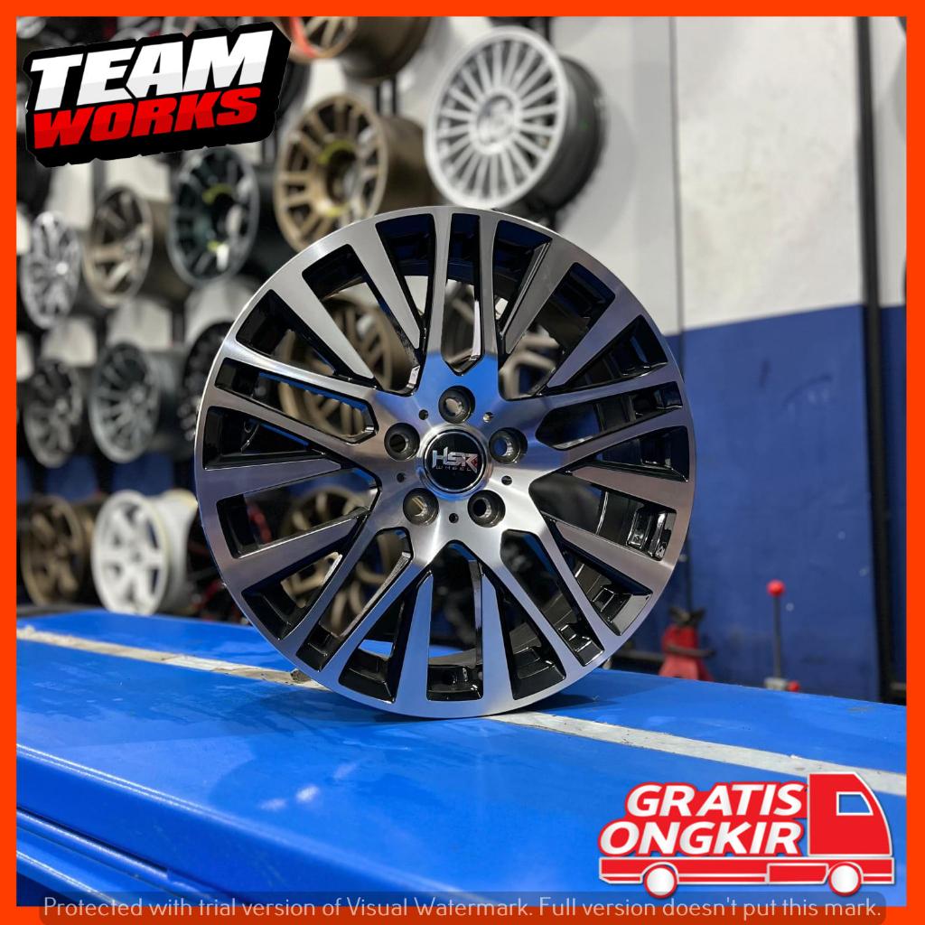 Jual VELG MOBIL ALPHARD VELLFIRE BIANTE VOXY RING 18 HSR AKITA BLACK ...