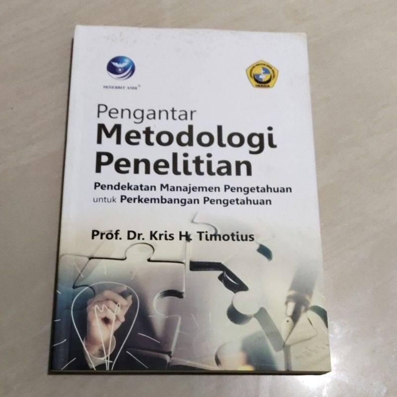 Jual BUKU PENGANTAR METODOLOGI PENELITIAN PENERBIT ANDI | Shopee Indonesia