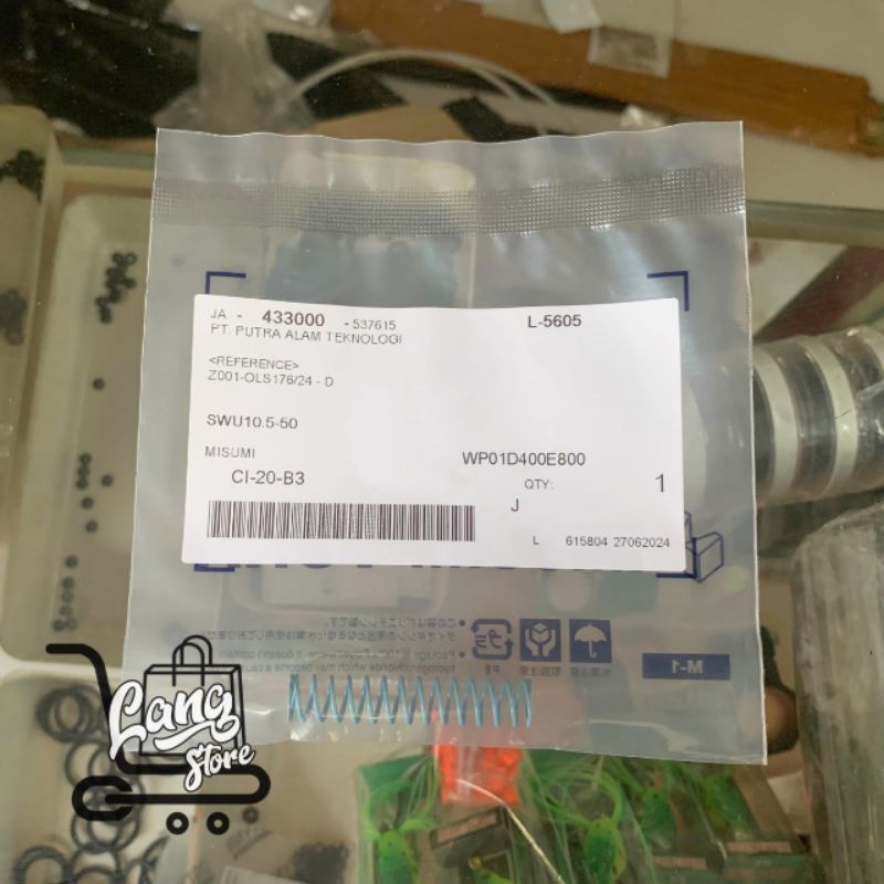 Jual Per misumi biru muda kode SWU 10,5-50 - Spring misumi original ...