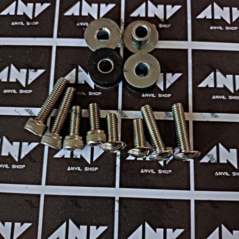 Jual set baut stainless spakbor, slebor, front fender depan pcx 160 ...