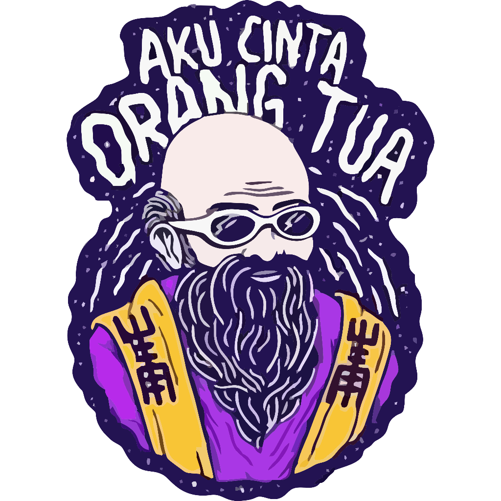Jual Cetak sticker waterslide decal anggur orang tua cocok untuk racing ...