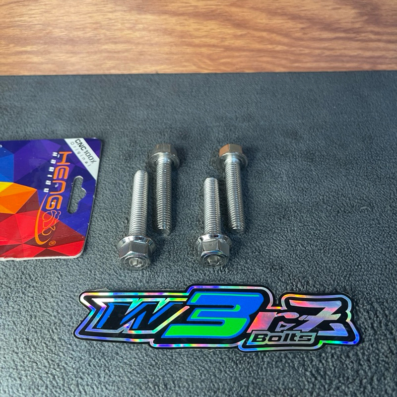 Jual Baut probolt stainless hexa 2 key M8 x 45 drat 12 panjang 4,5 cm hexagon stainless 2 kunci ...