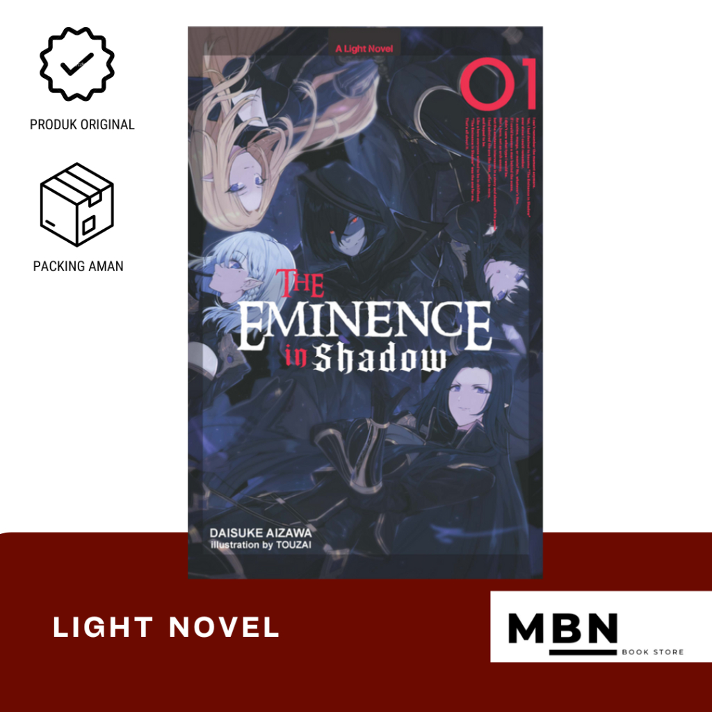 Jual Light Novel The Eminence in Shadow - Daisuke Aizawa | Shopee Indonesia