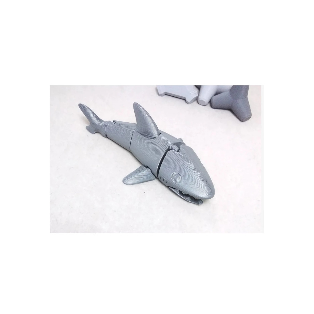 Jual Articulated Shark V3 Toy Mainan Anak Hiu Fleksibel Artikulasi ...