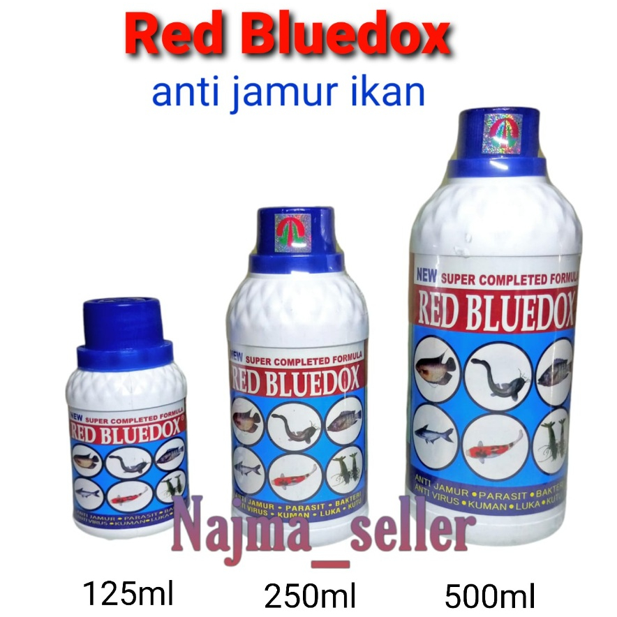 Jual Red bluedox. Super original. Obat ikan anti jamur bakteri kuman ...