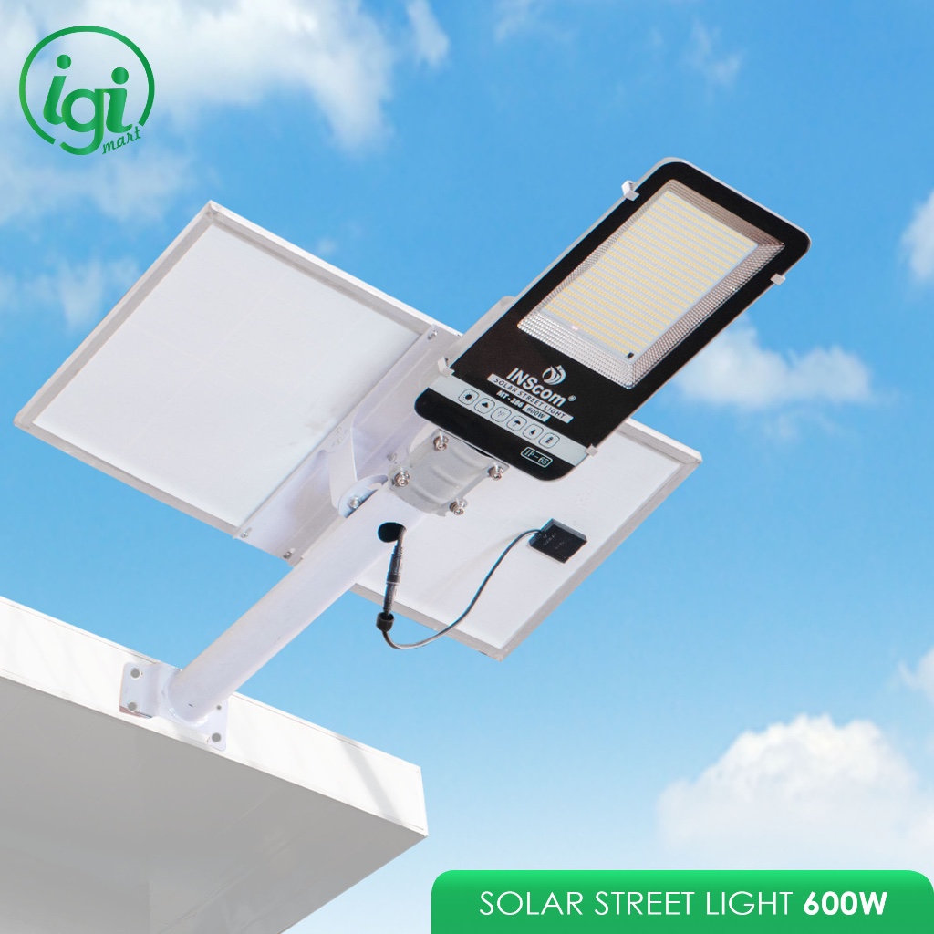 Jual LAMPU JALAN SOLAR PANEL LED 600W LAMPU PJU TENAGA SURYA MATAHARI ...