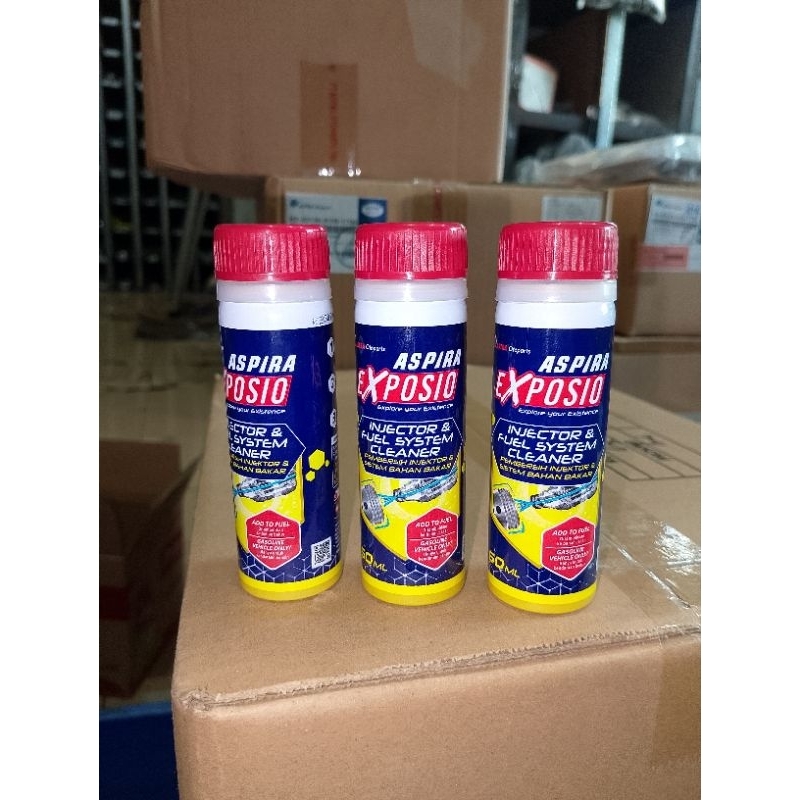 Jual Aspira Injector Cleaner exposio 60ml untuk semua motor | Shopee ...