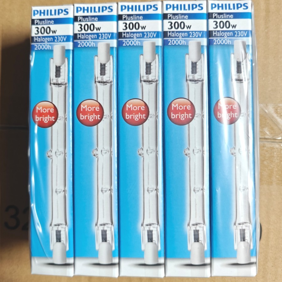 Jual Bola Lampu Halogen Plusline 300w 300 Watt Philips | Shopee Indonesia