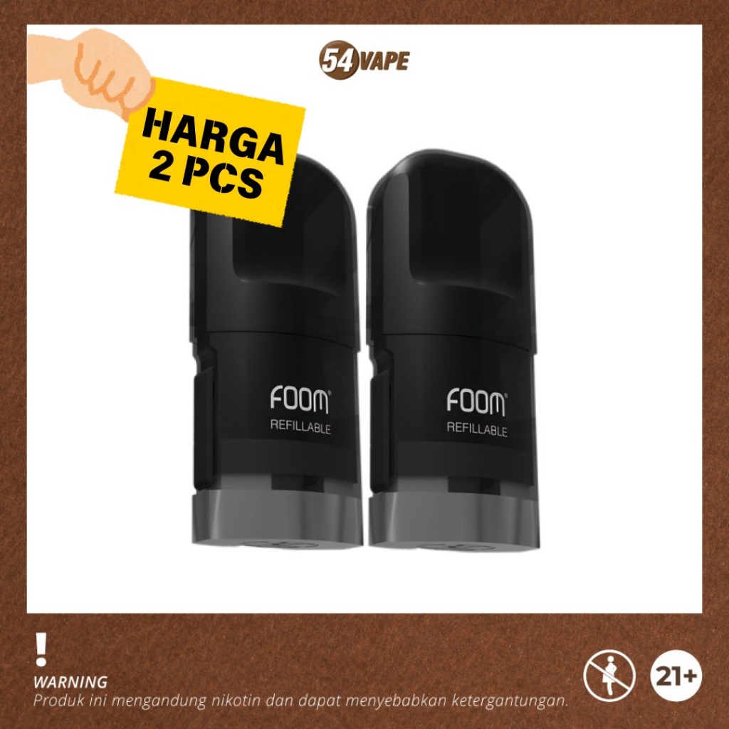 Jual Bundles Cartridge Foom Pod X 2 PCS Authentic | Shopee Indonesia
