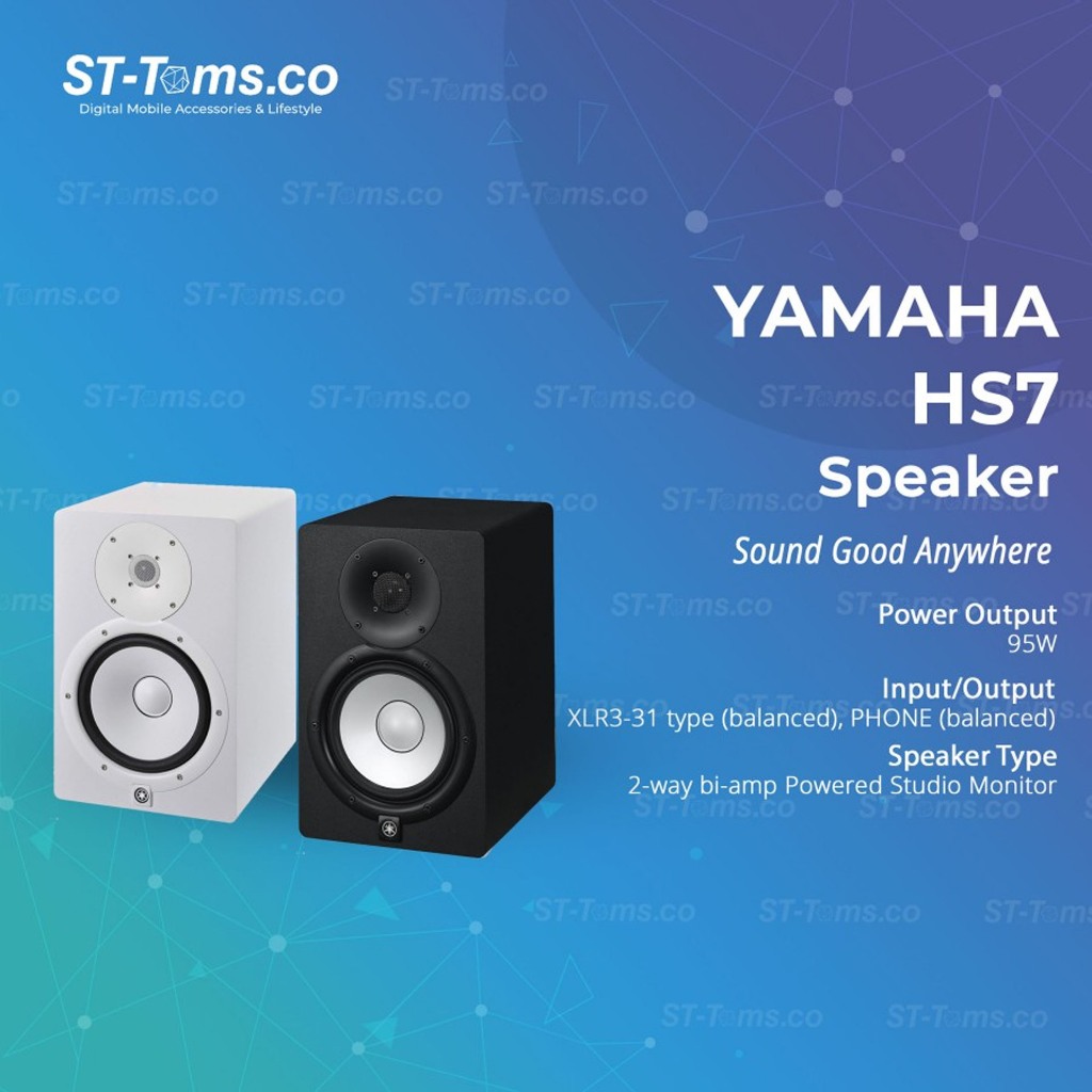 Jual Yamaha HS7 HS 7 H S7 6.5" 2 Way Studio Monitor Speaker | Shopee Indonesia