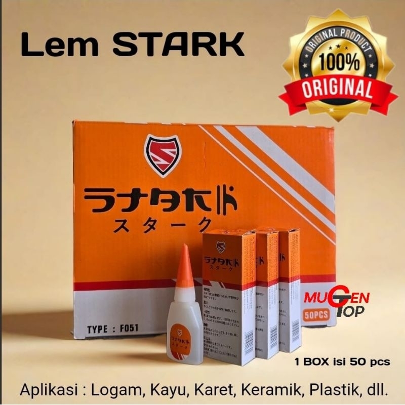 Jual Lem G KOREA Asli STARK / Lem Setan Kwalitas Super (10 Pcs ...