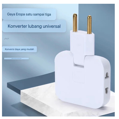 Jual JM Power Socket3in1 Plug In Stop Kontak Steker Lipat Colokan ...
