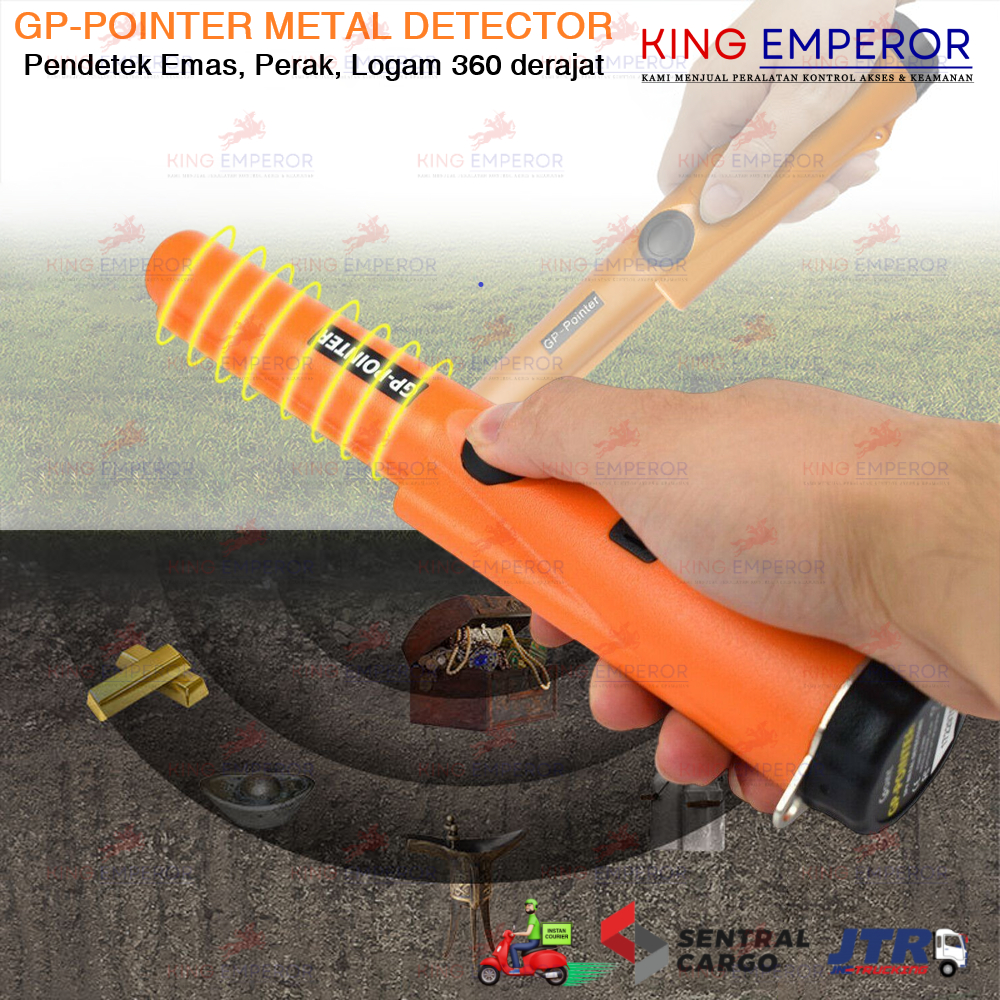 Jual GP Pointer Metal Detector Gold Hunter / Alat Pendeteksi Emas Logam Perak | Shopee Indonesia
