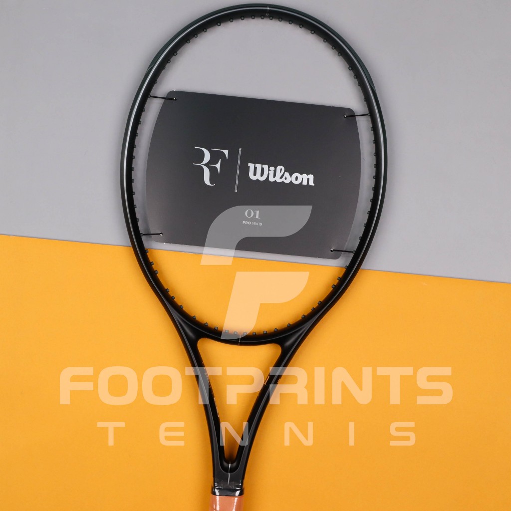 Jual Raket Tenis Wilson RF 01 Pro 98 Black 2024 Roger Federer Tennis Racket 320 gr | Shopee ...