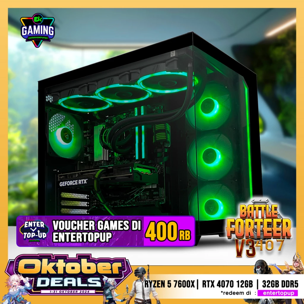 EK Gaming BattleForteer V3 407 - Enterkomputer Jual Beli Online ...