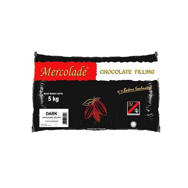 Jual Mercolade Chocolate Filling Dark Repack 1 kg | Shopee Indonesia