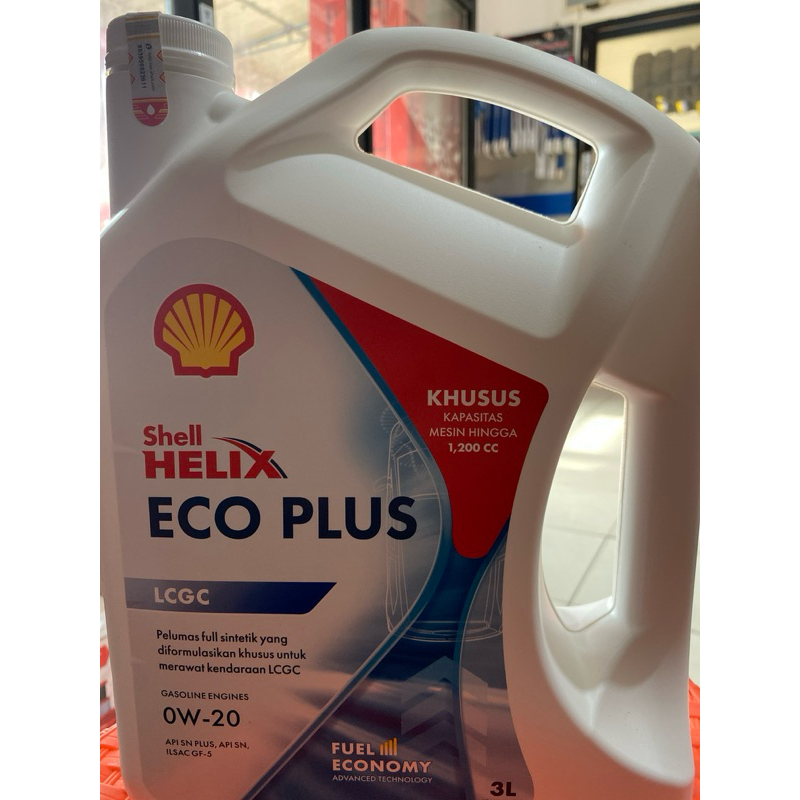Jual oli shell helix eco 0w-20 LCGC 3L | Shopee Indonesia